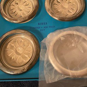 Birks | Other | Birks Coaster Ashtray Box Set Of 4 Made In Italy | Poshmark